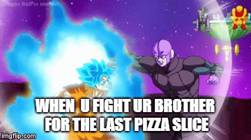 goku vs hit into our real lives - Imgflip