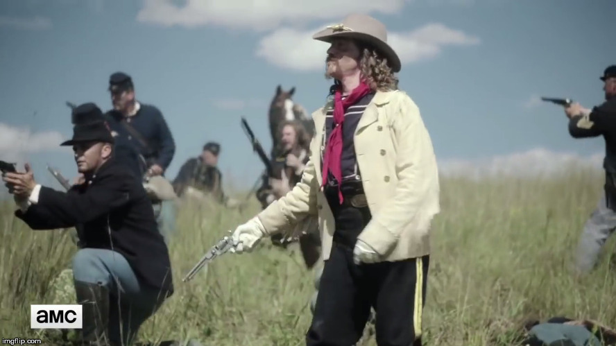 HISTORICALLY INACCURATE CUSTER'S LAST STAND - Imgflip
