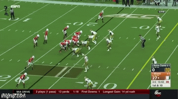 Travis Homer Split Zone Run - Imgflip