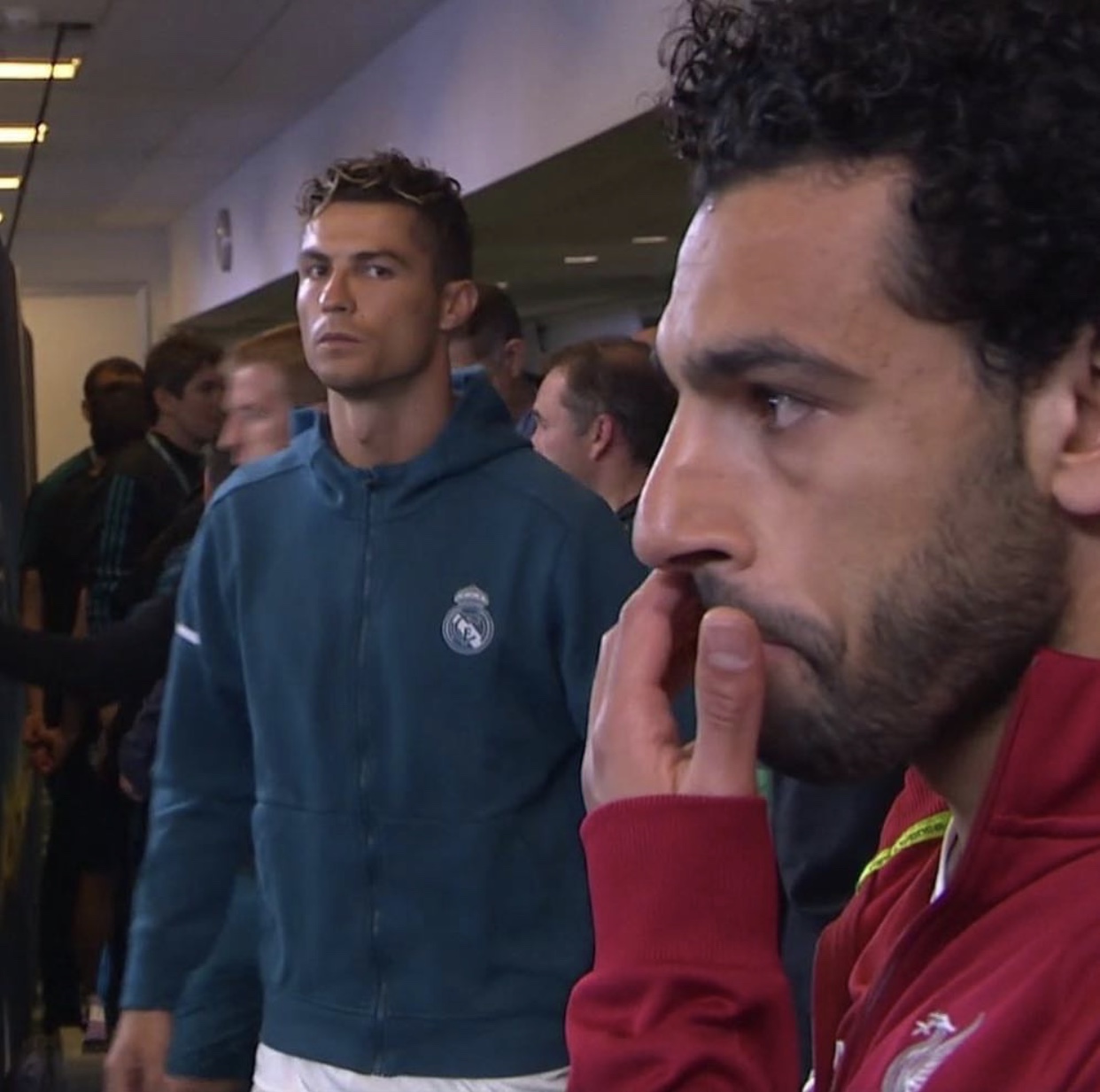 CR7 Salah Blank Template Imgflip