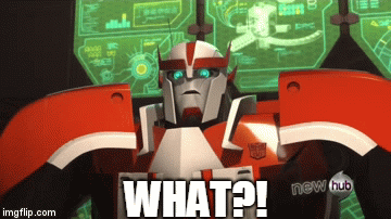 When they continued TFP with RID. - Imgflip