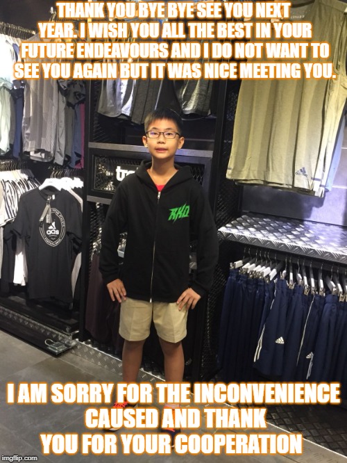 What Justin says instead of just goodbye - Imgflip