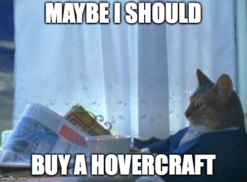 I Should Buy A Boat Cat Meme - Imgflip