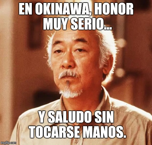 Confused Miyagi - Imgflip