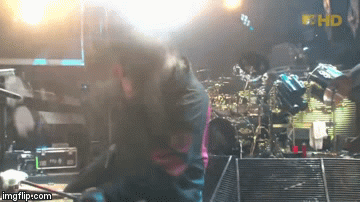 Dumb drumming in Slipknot concert - Imgflip