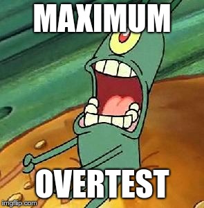 I discovered the test out option. Guys, I think I have a problem. : r ...