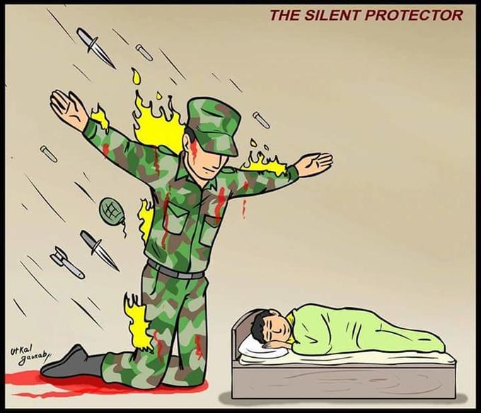 The Silent Protector Blank Template Imgflip