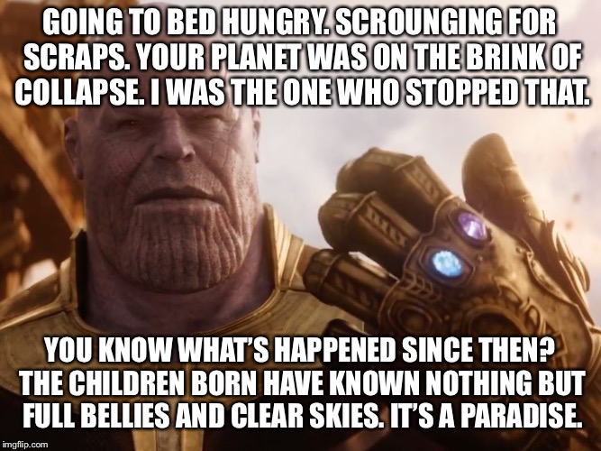 Thanos Smile - Imgflip