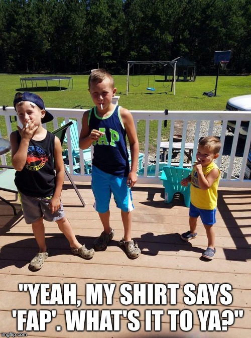 Image tagged in kids pretending to smoke - Imgflip