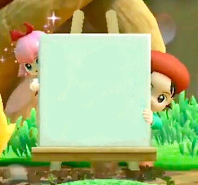 Kirby Star Allies Meme Blank Template Imgflip