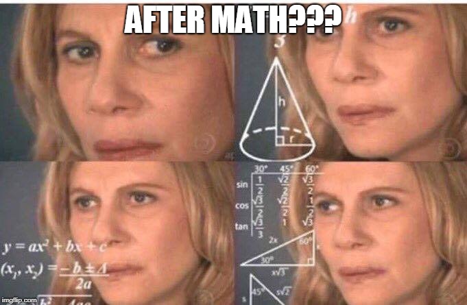 Math lady/Confused lady - Imgflip