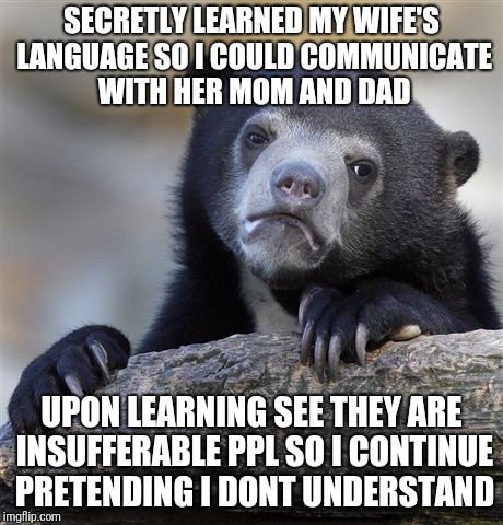 Confession Bear Meme - Imgflip