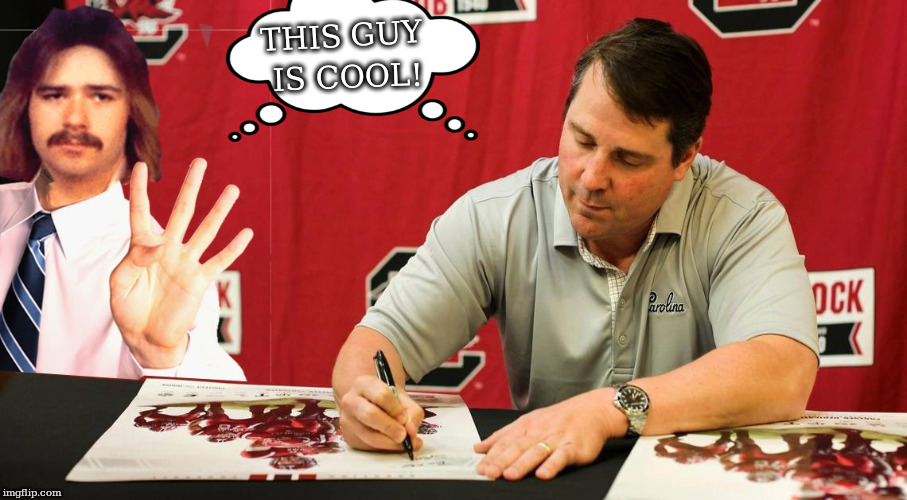 HaHa, Check out this photo I took with Will Muschamp - Tiger Boards ...
