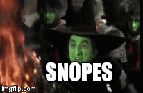 Snopes Fact Checking - Imgflip