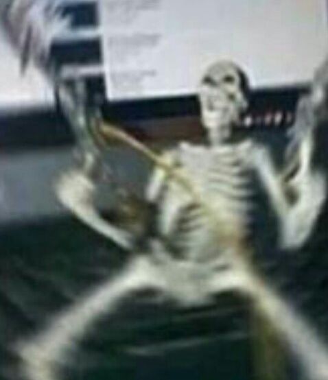 Rage Skeleton Blank Template Imgflip