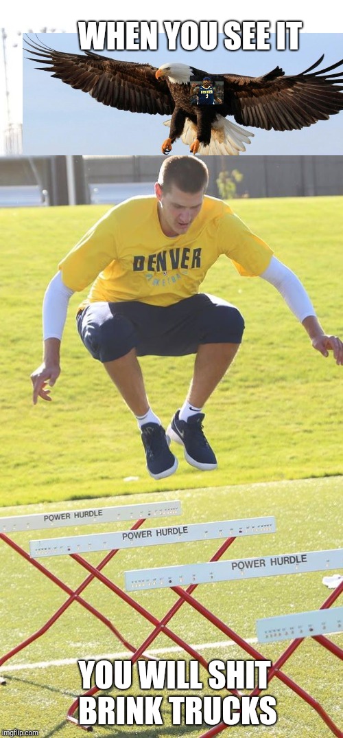 Jokic hurdles - Imgflip
