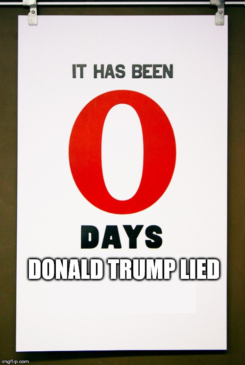 0 days since - Imgflip