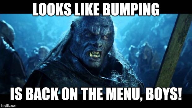 Back on the Menu Boys! - Imgflip