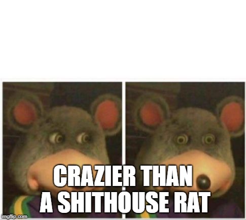 chuck e cheese rat stare - Imgflip