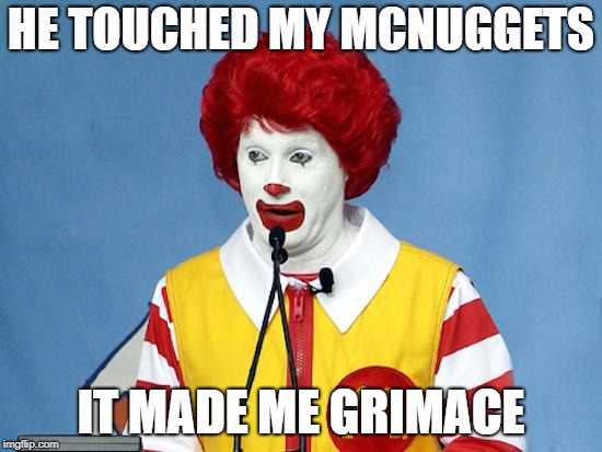 Ronald McDonald on the phone - Imgflip