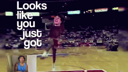 Just got dunked - Imgflip