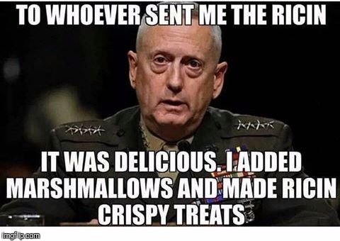 Image tagged in mattis ricin - Imgflip
