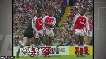 Paul Gascoigne FA Cup - Imgflip