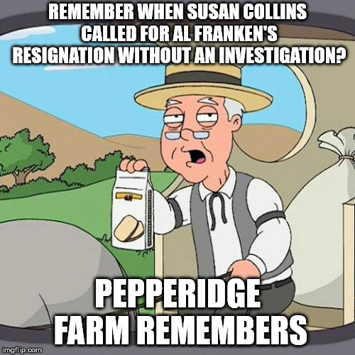 Damn it Susan Collins! - Imgflip
