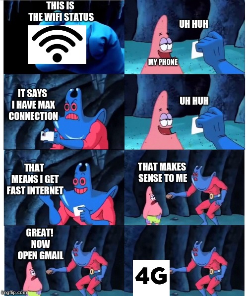 Patrick Not My Wallet Imgflip