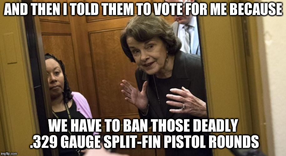Sneaky Diane Feinstein - Imgflip