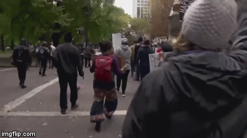 Fake News: Portland protesters "ran over" - Imgflip