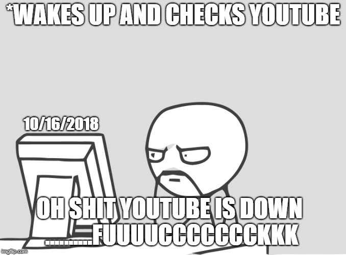 computer stare - Imgflip