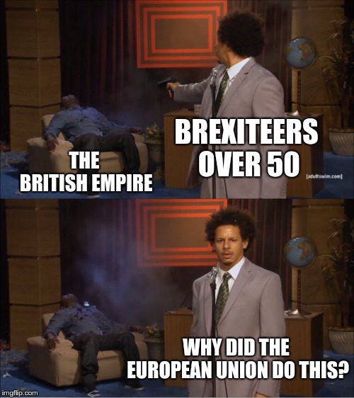 'Let's get back to being the British Empire'. Brexit voter at the Leave ...