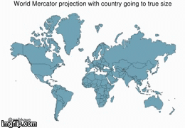 Animating the Mercator Projection - Imgflip