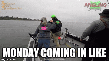 Monday coming in like... - Imgflip