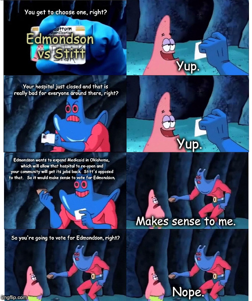 I made a meme just for you, Garvin county. - Imgflip