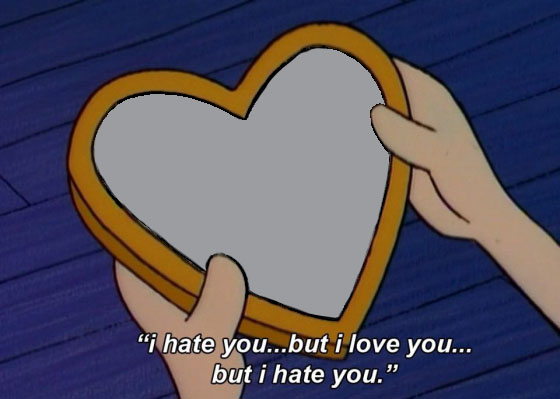 Helga I Hate You But I Love You Blank Template Imgflip