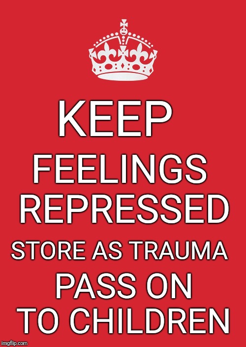 Keep Calm And Carry On Red Meme - Imgflip