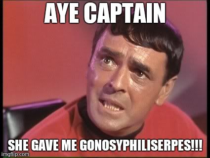 Star Trek romantic Kirk - Imgflip