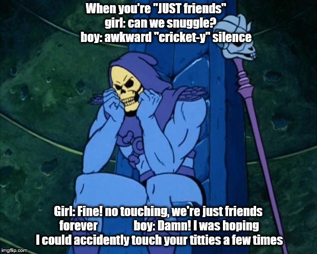 Sad Skeletor - Imgflip