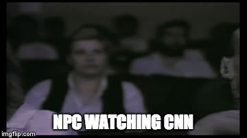Actual Footage: NPC Watching CNN - Imgflip