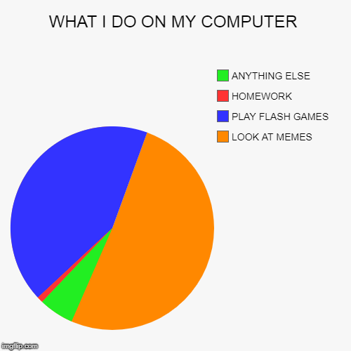WHAT I DO ON MY COMPUTER - Imgflip