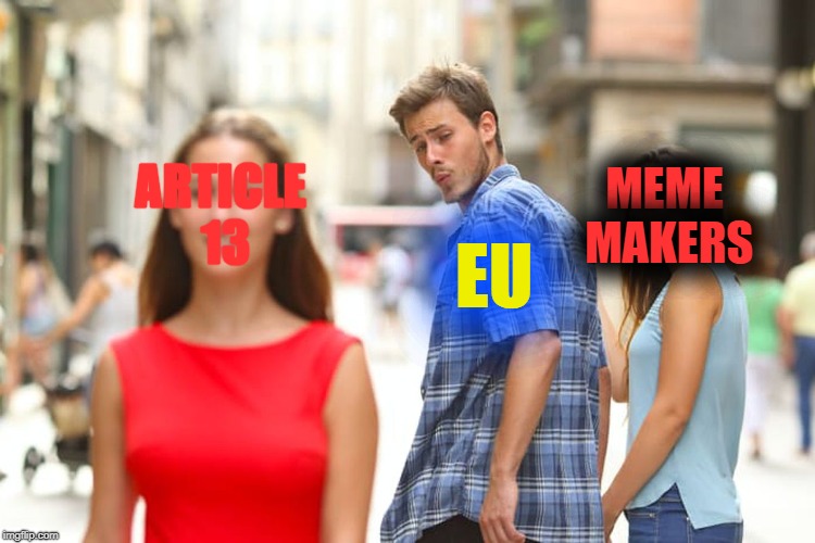 dISTRACTED eu - Imgflip