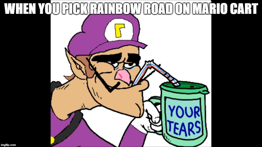 Image tagged in waluigi smug - Imgflip