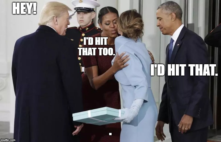 When you bring the pretty girl to the party...problems - Imgflip