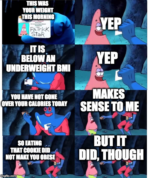 Fear Foods Be Like - Imgflip