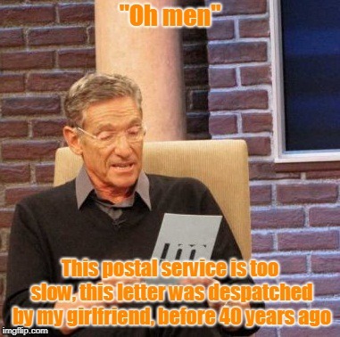 Prompt postal service - Imgflip