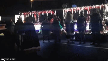 Santa Mrs Claus Floss best dance - Imgflip