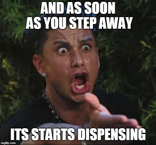 Motion activated sinks have made me retarded. - Imgflip