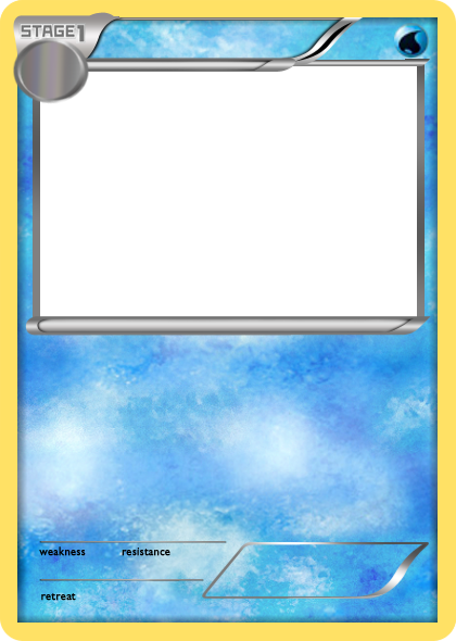 Pokemon Card Blank Template Imgflip